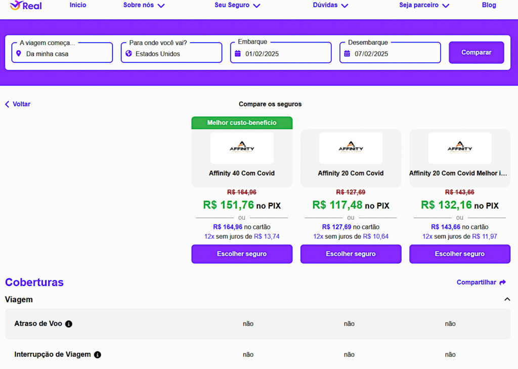 Affinity Seguro Viagem: é bom? é confiável? vale a pena?