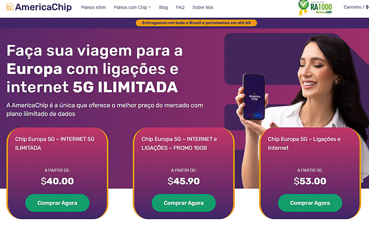 Chip de internet Itália: qual melhor? quanto custa? como comprar?